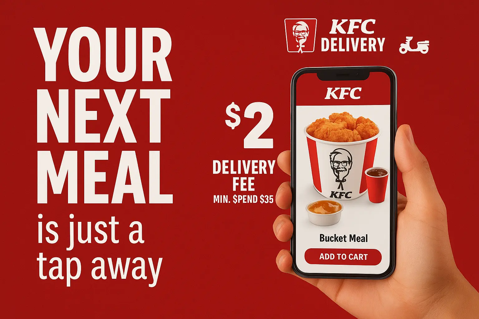 KFC Delivery Fee & Time | Find a Location Near Me